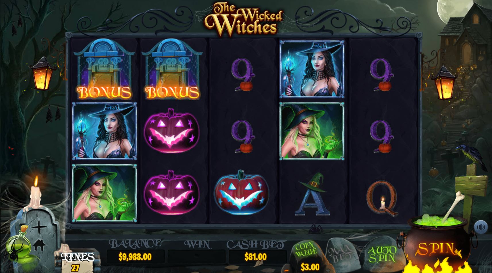The Wicked Witches Slot Demo | Free Play & Review | Ispinix